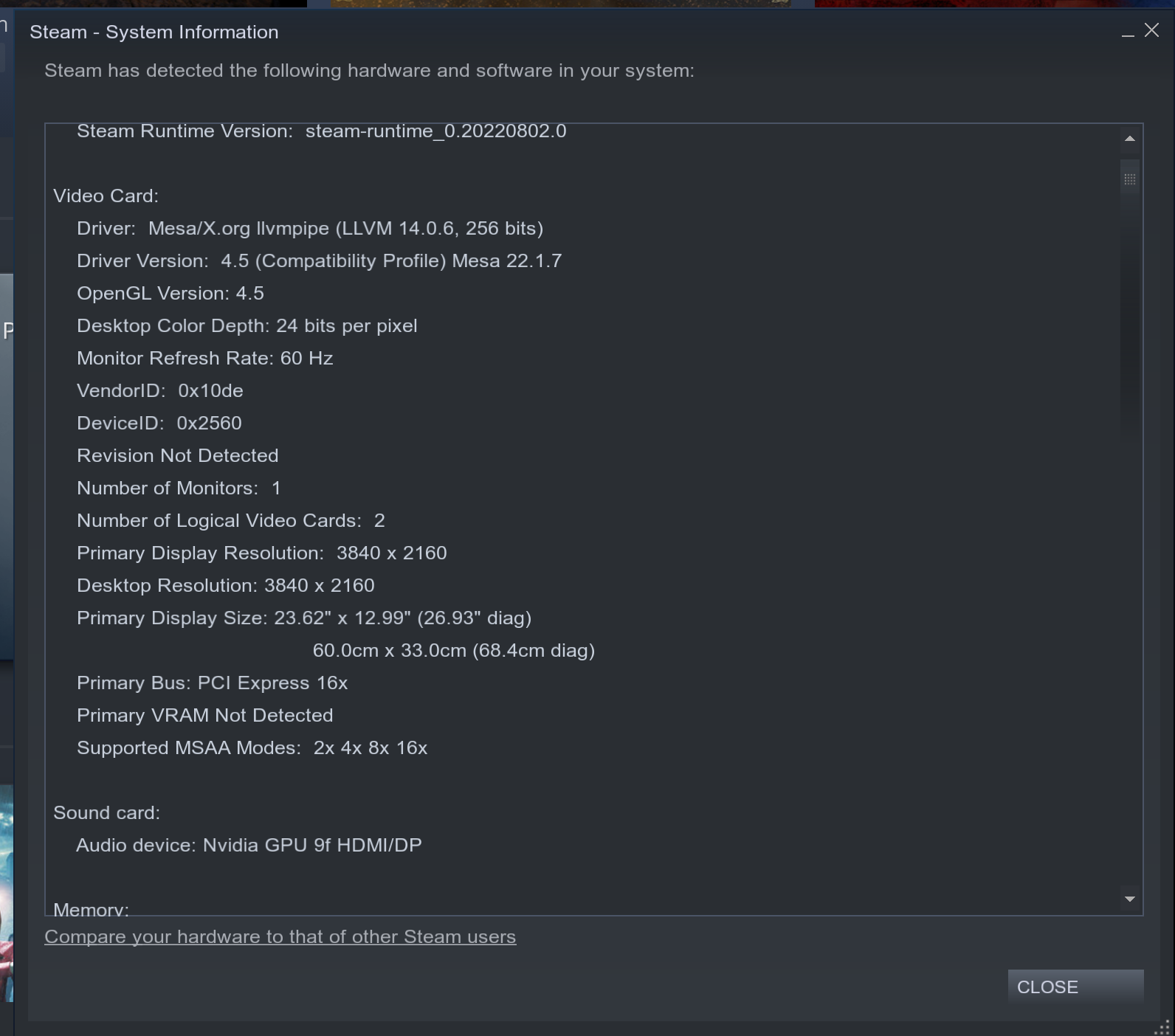 Steam can't find graphics card · Issue #8774 · ValveSoftware/steam-for-linux · GitHub