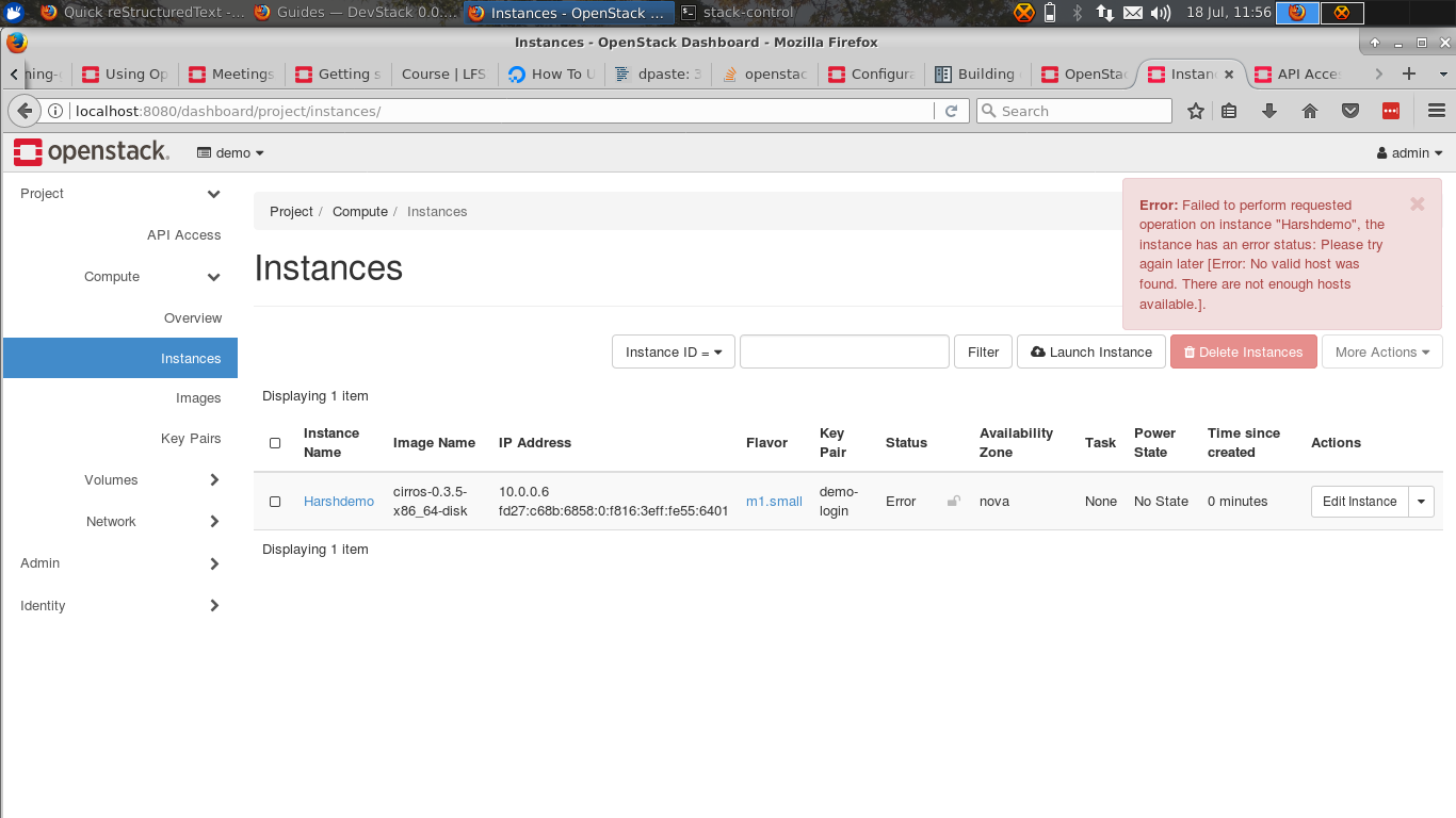 OpenStack things · GitHub
