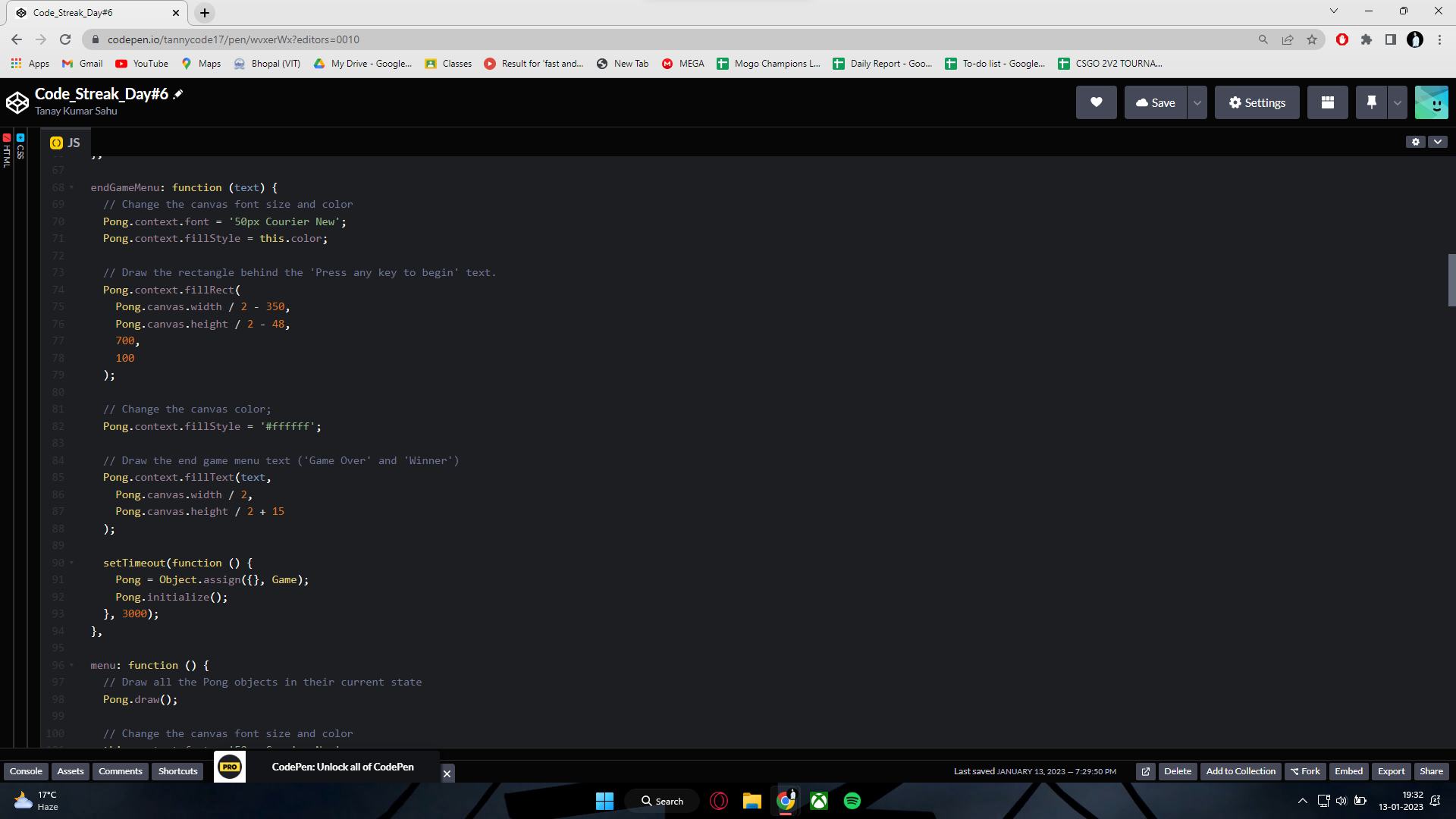 GitHub - tanaykumarsahu/20-days-Code-Streak: Creating a Vanilla JavaScript StopWatch