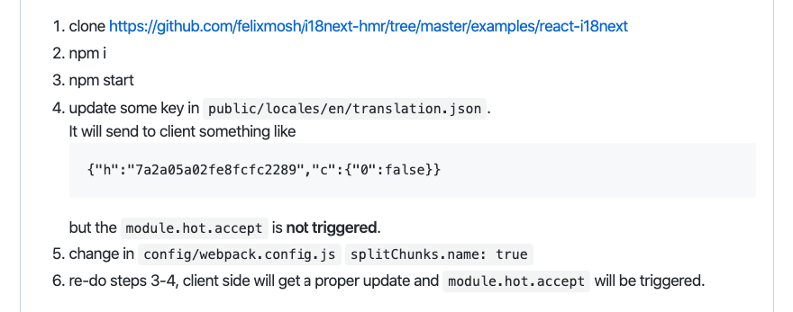 A Nameless Vendor Chunk Not Triggers Hmr Updates · Issue 10095 · Webpackwebpack · Github
