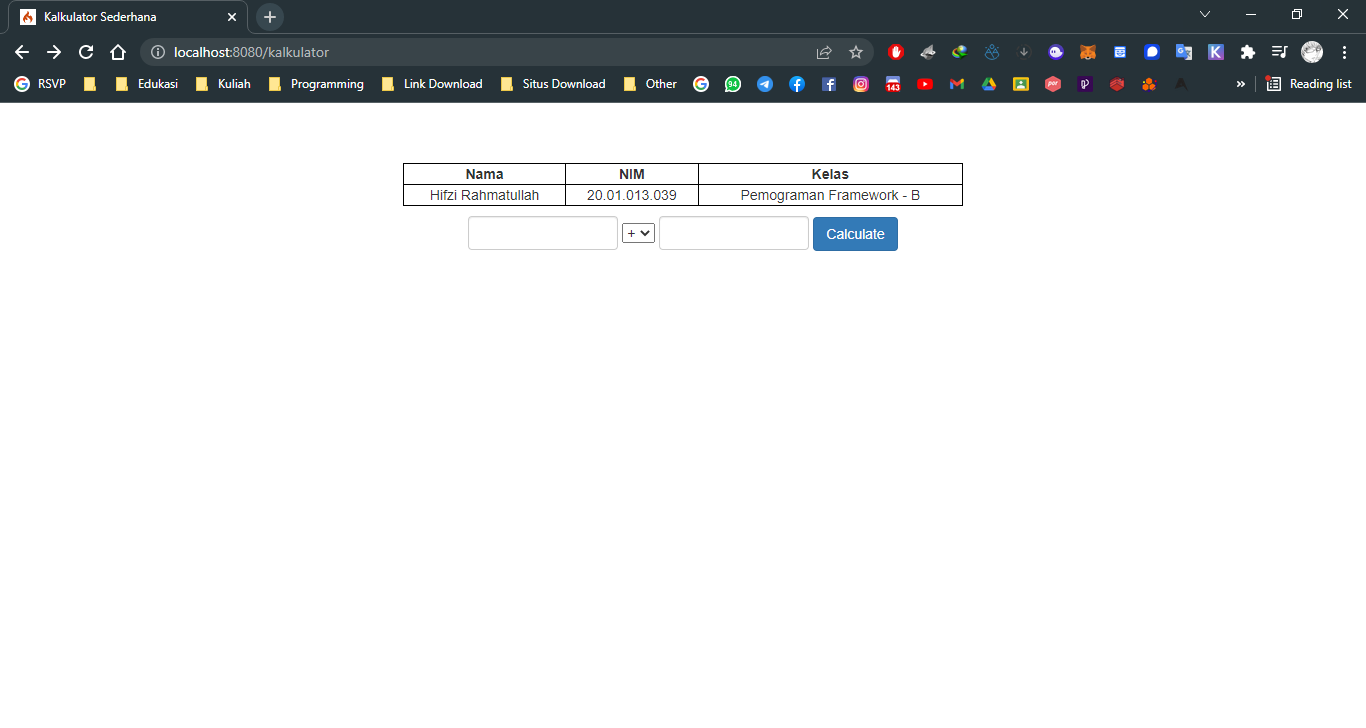 GitHub - hhiiffzzii/myCalculator-CodeIgniter4