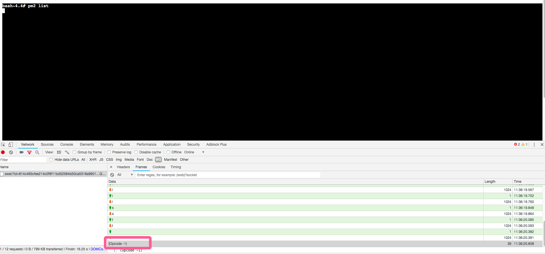 Add the ability to set a custom buffer capacity for console communication over websocket · Issue ...