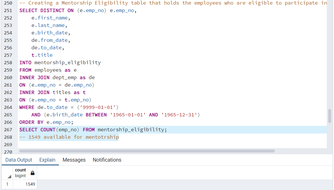 GitHub - Judat/Pewlett-Hackard-Analysis: Analysis using SQL