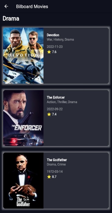GitHub - fontsignacio/Billboard-Movies: Building Billboard Movies with Flutter APIs