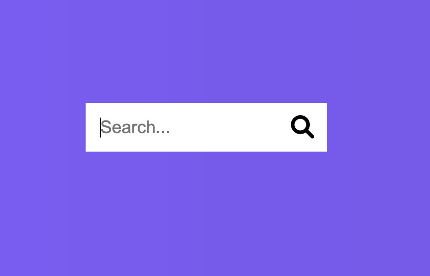 GitHub - LaelPierre/Hidden-search-widget