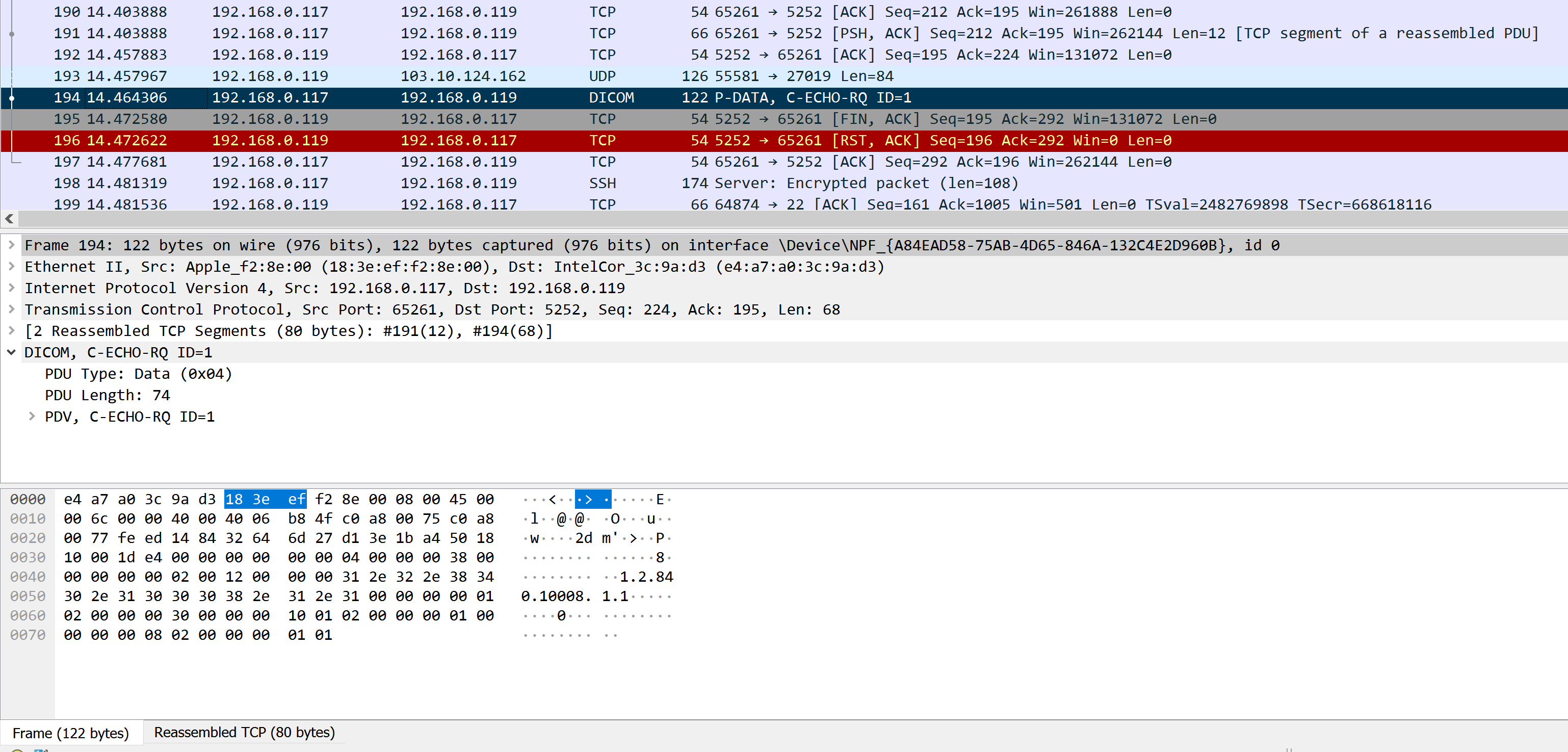 Random association aborts with Windows Server over network · Issue #653 · pydicom/pynetdicom ...