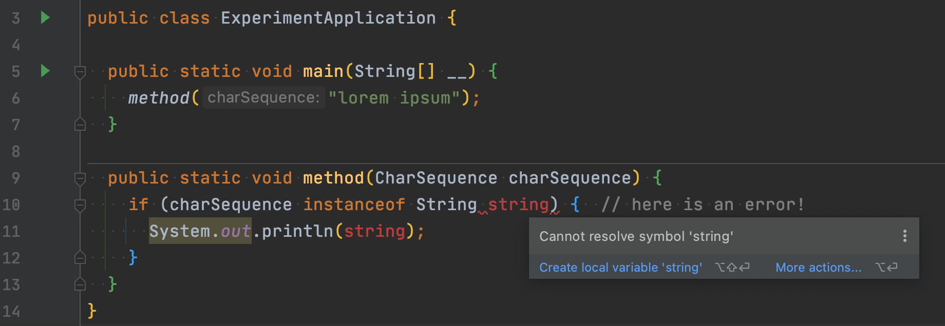 JEP 305 (''Pattern Matching for instanceof'') usage isn't recognised in IDEA with Manifold ...