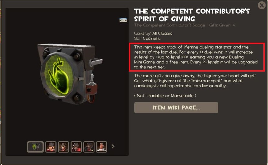 [TF2] The "Spirit of Giving" item has an additional incorrect description string. · Issue #4559 ...