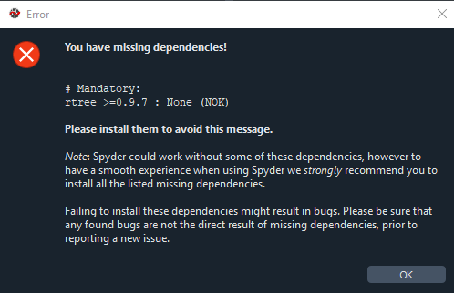 Missing dependency says spatialindex_c-64.dll missing, but is present · Issue #11004 · conda ...
