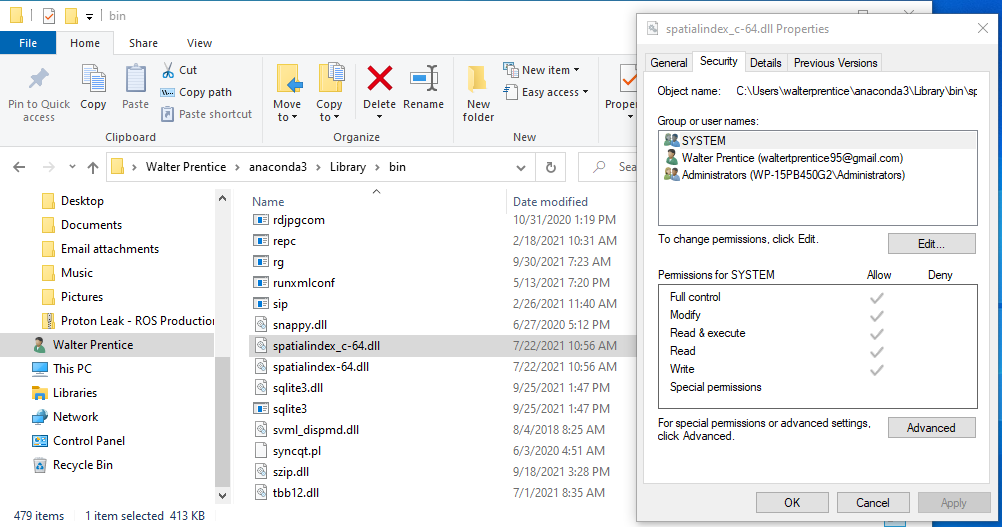 Missing dependency says spatialindex_c-64.dll missing, but is present · Issue #11004 · conda ...