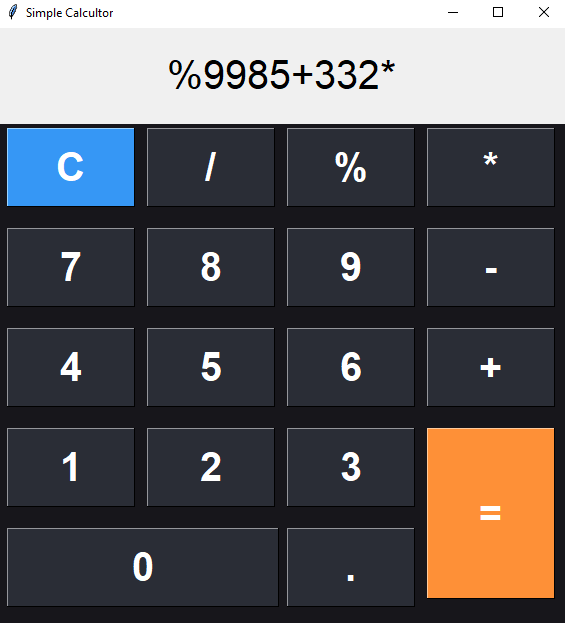 GitHub - ShreyasKhadye/CodeClause_Calculator-in-python