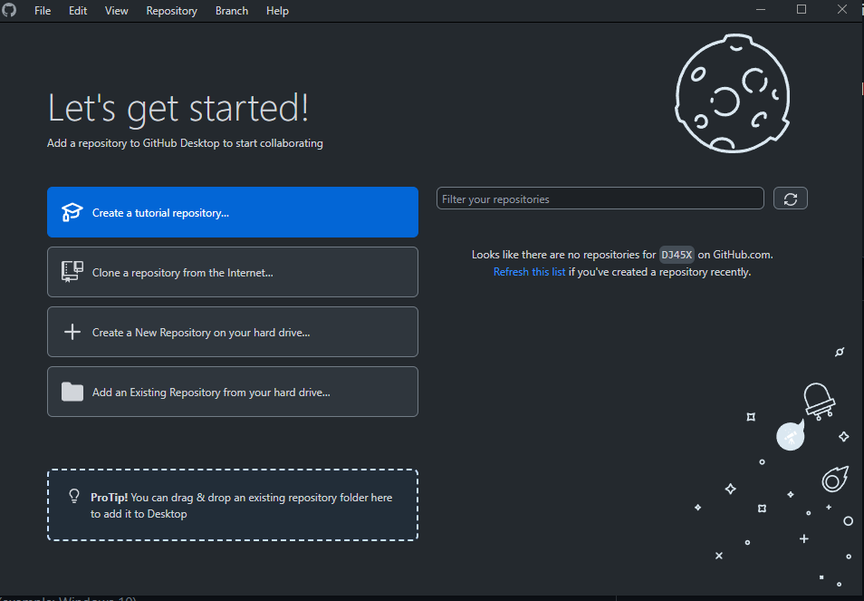 My Repos Dont Show Up In The List In Gh Desktop · Issue 16913 · Desktopdesktop · Github
