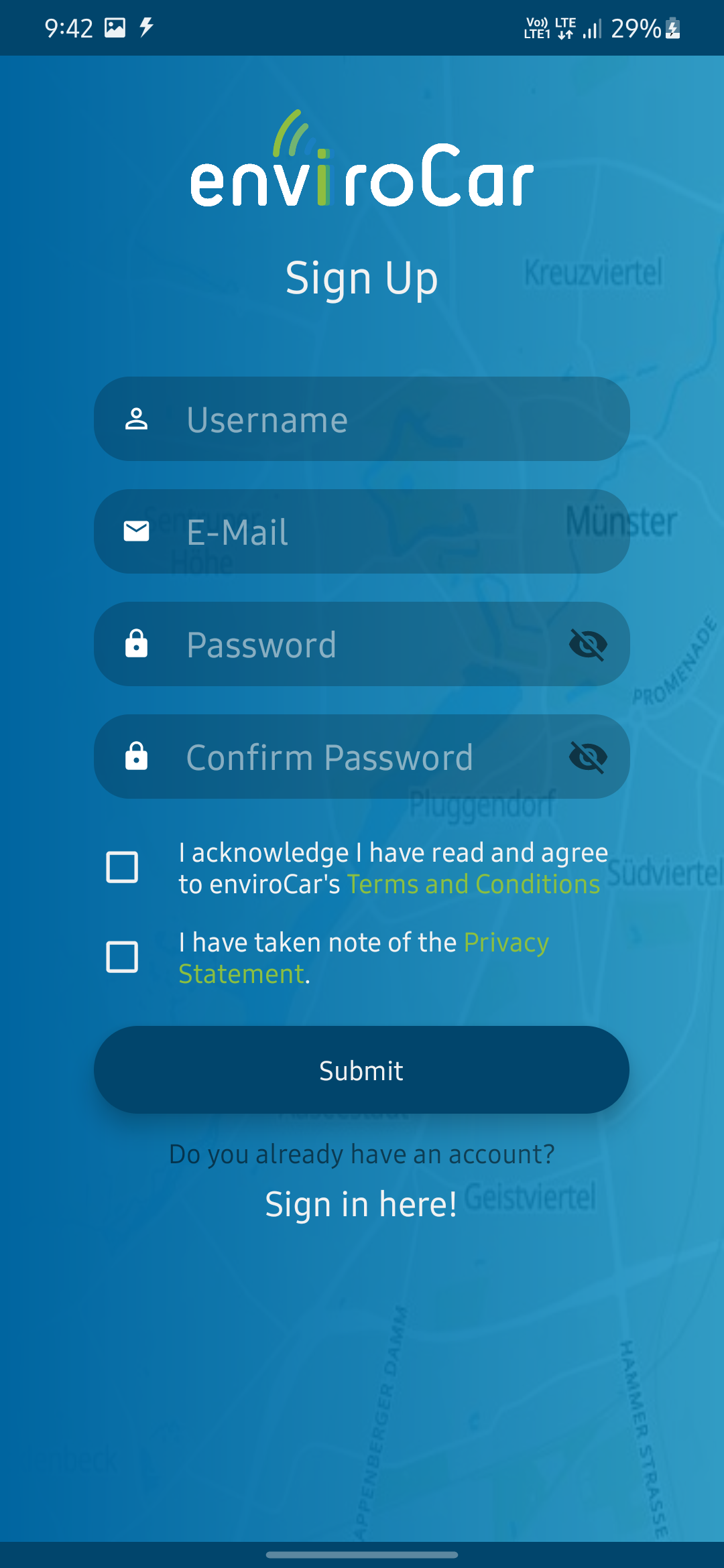 Update activity_signup.xml by Jdbarad · Pull Request #849 · enviroCar/enviroCar-app · GitHub