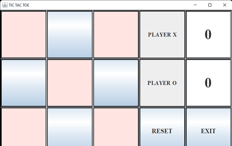 GitHub - ShreyaGupta246/TIC-TAC-TOE: I have created this TIC TAC TOE game using Java Swing.