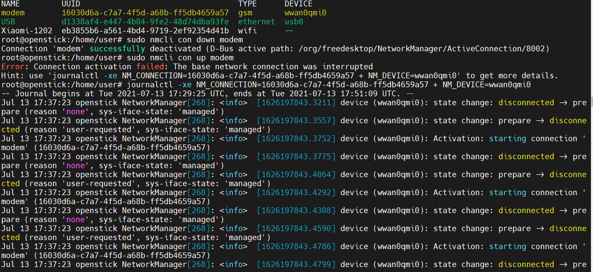 UZ801 Modem 启动报错 · Issue #54 · OpenStick/OpenStick · GitHub