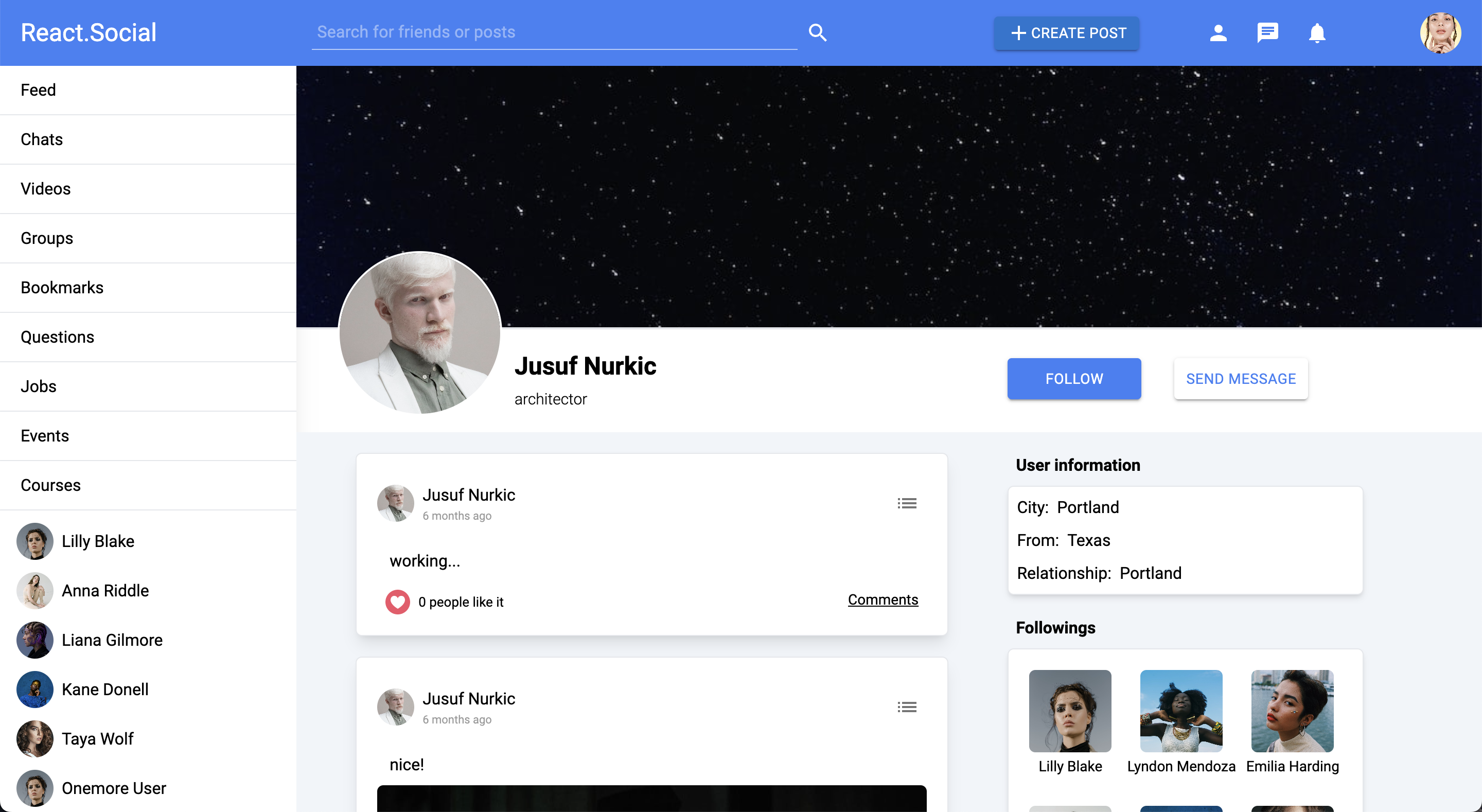 Github Ssmdssmpsocial App Typescript React Reduxtoolkit 