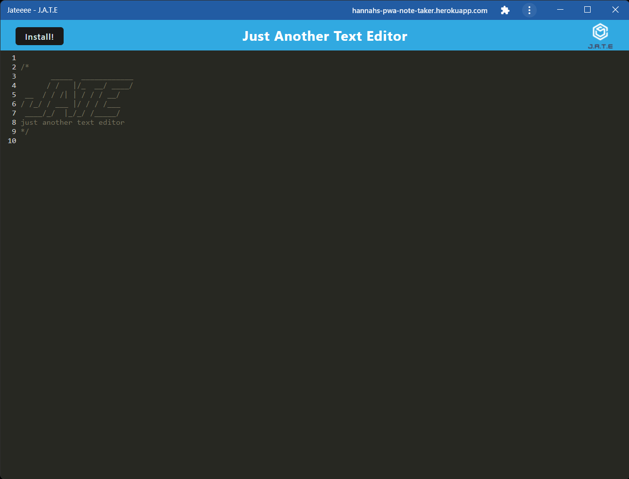 GitHub - HannahAB777/Text-editor