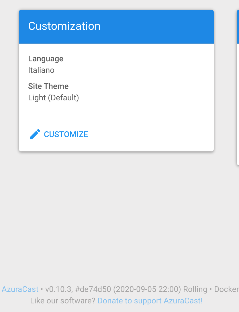 Language preference not working? · Issue #3148 · AzuraCast/AzuraCast · GitHub