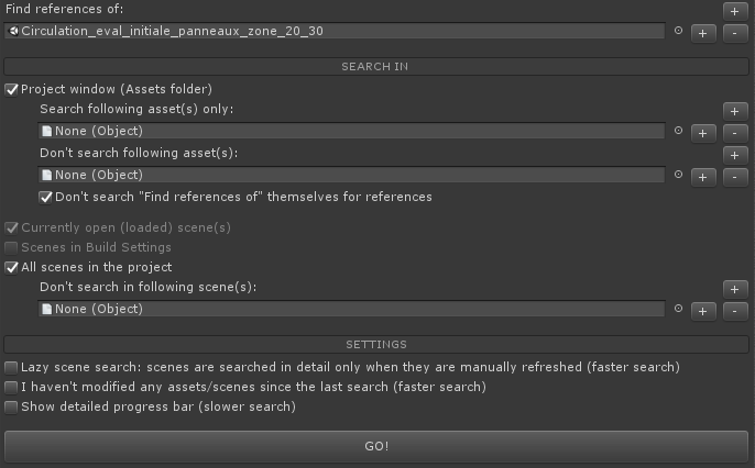 Scenes not found using SceneReference Object · Issue #22 · yasirkula/UnityAssetUsageDetector ...