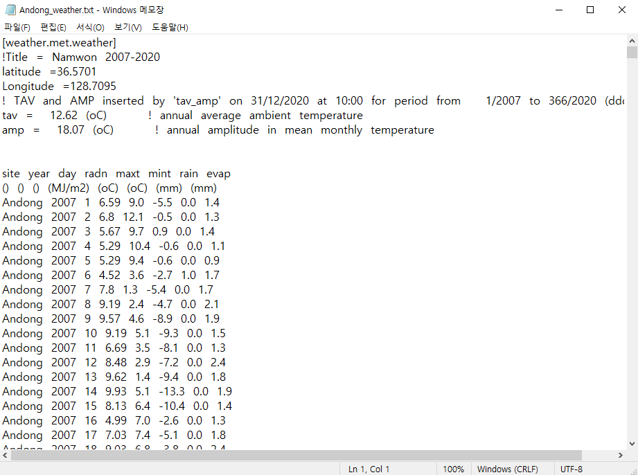 GitHub - EthanSeok/APSIM_Python: 기존의 GUI 인터페이스의 APSIM을 파이썬을 이용하여 구동할 수 있는 소스코드