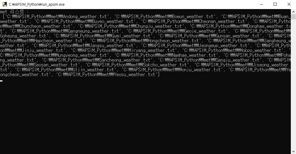 GitHub - EthanSeok/APSIM_Python: 기존의 GUI 인터페이스의 APSIM을 파이썬을 이용하여 구동할 수 있는 소스코드