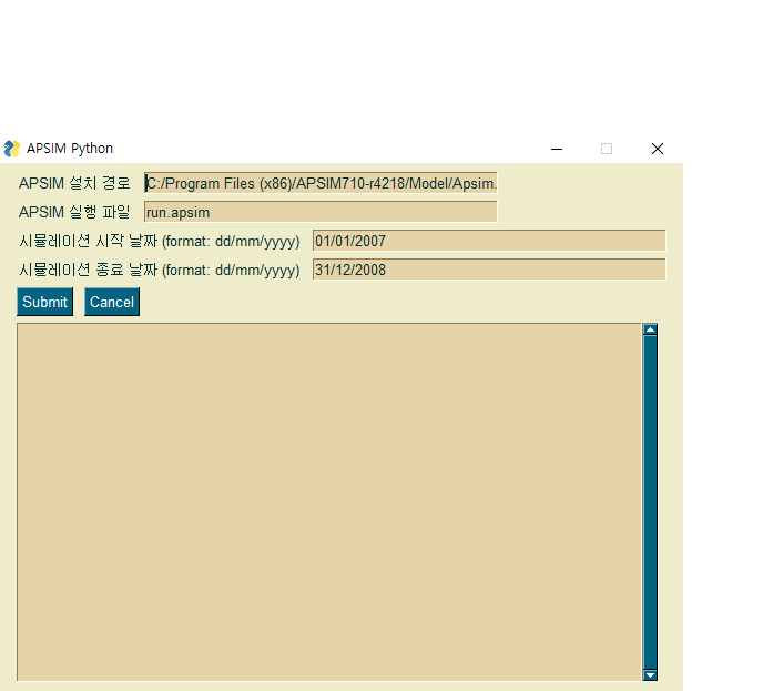 GitHub - EthanSeok/APSIM_Python: 기존의 GUI 인터페이스의 APSIM을 파이썬을 이용하여 구동할 수 ...