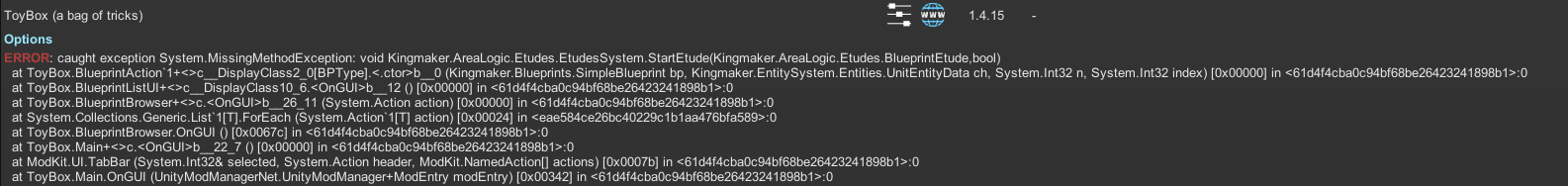 Etudes Causing Crashes · Issue #645 · cabarius/ToyBox · GitHub