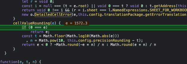 Rounding Error with HyperFormula.calculateFormula() · Issue #1234 · handsontable/hyperformula ...