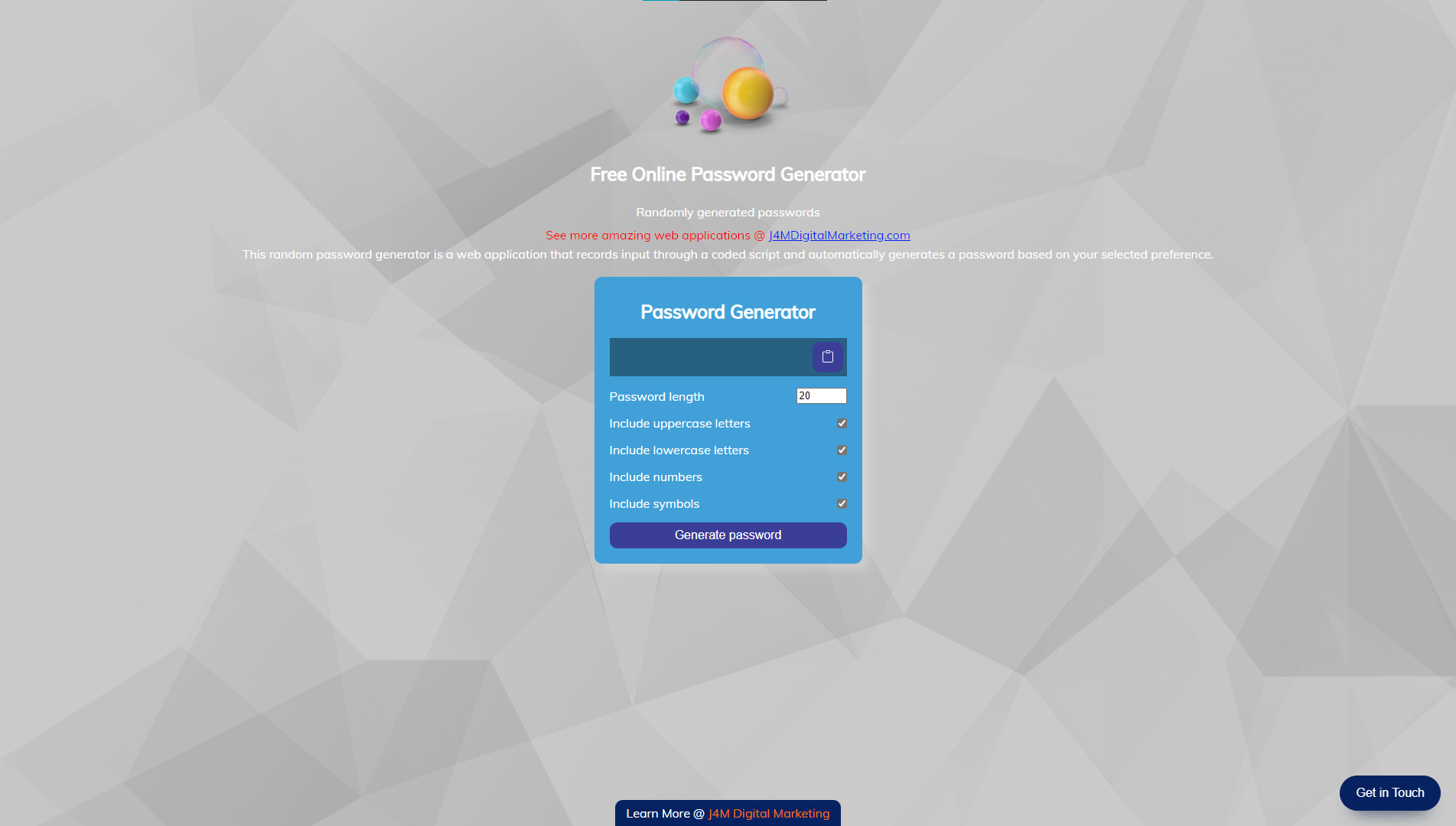 GitHub - Anthp8-JINC/password-gen: This random password generator is a ...