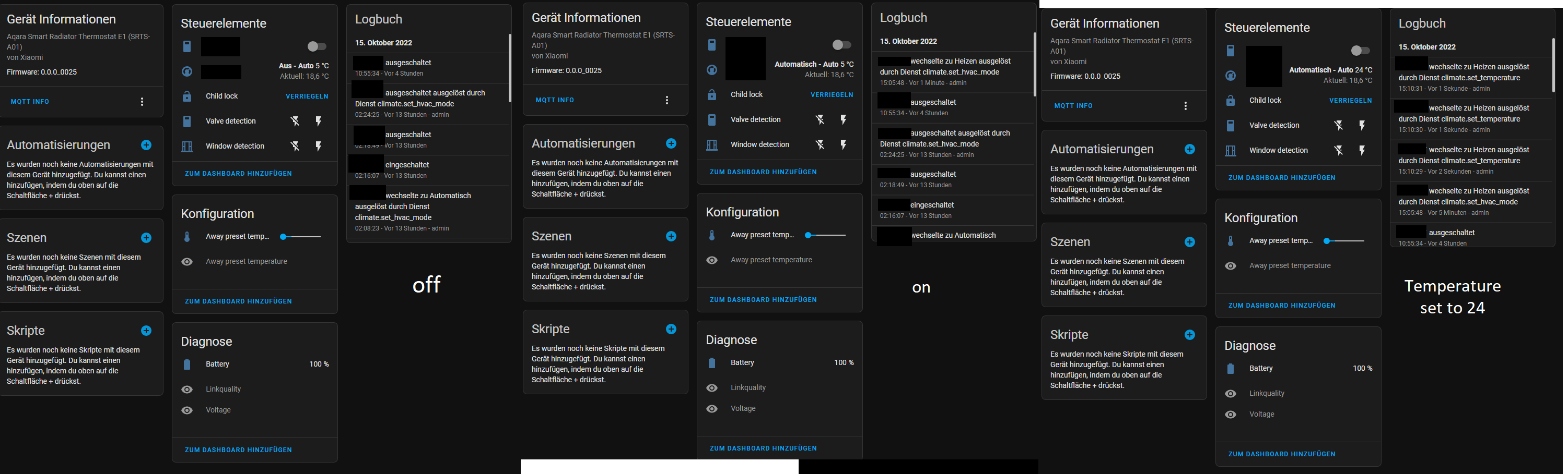 Aqara E1 Thermostat / Xiaomi SRTS-A01 · Issue #519 · KartoffelToby/better_thermostat · GitHub