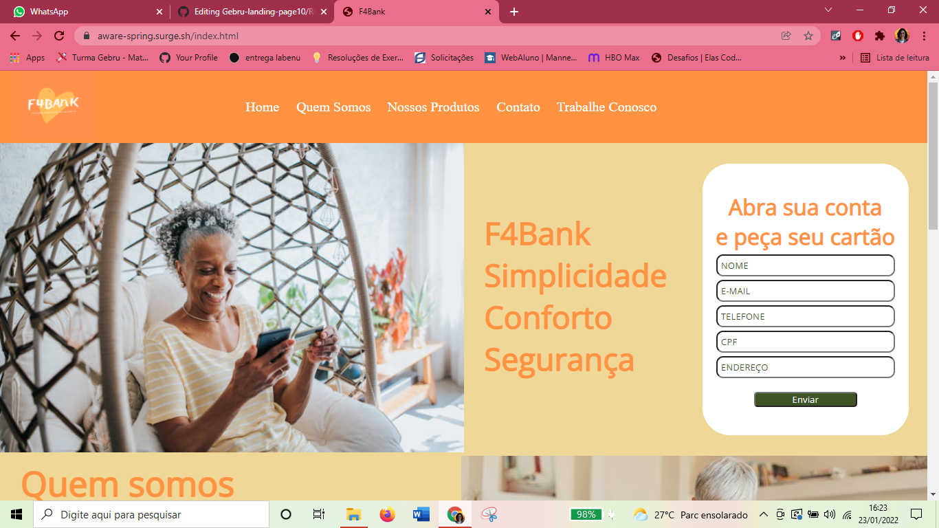 GitHub - future4code/Gebru-landing-page10