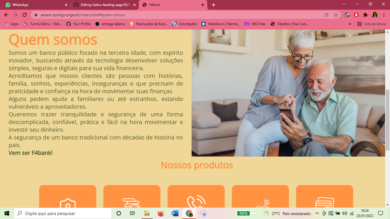 GitHub - future4code/Gebru-landing-page10