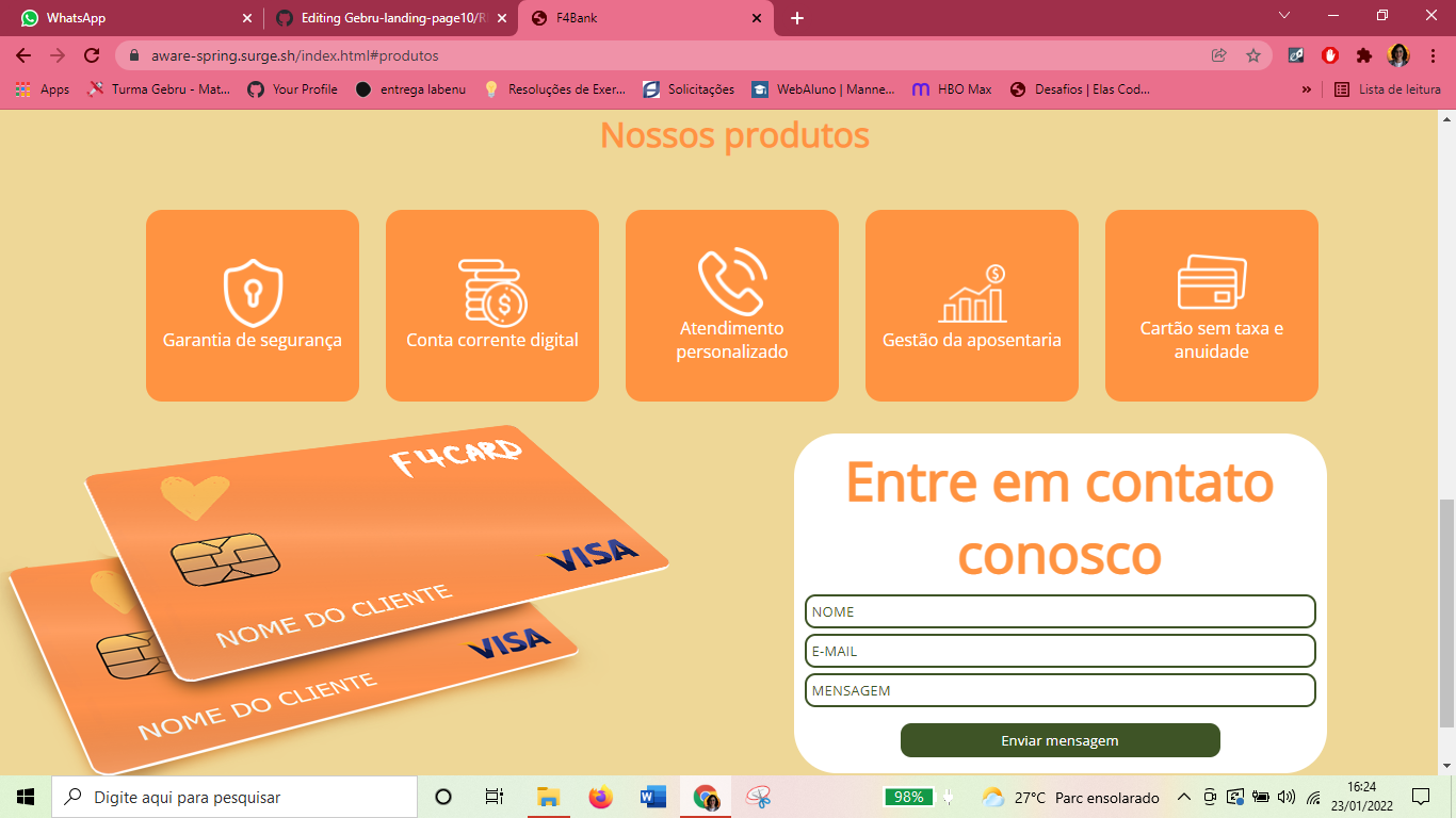 GitHub - future4code/Gebru-landing-page10