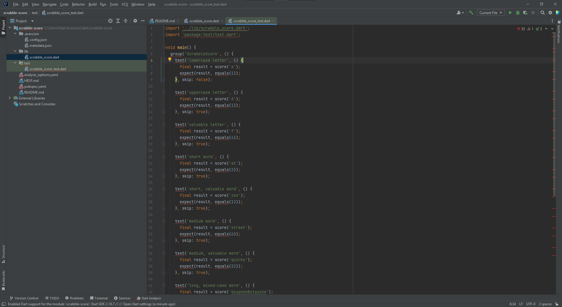 How Can I Import The Test Dart · Issue 6650 · Exercism Exercism · Github