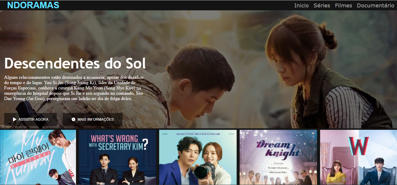 GitHub - fpanap/recriando-interface-netflix: Recriando a Interface do Netflix -Versão NDORAMAS