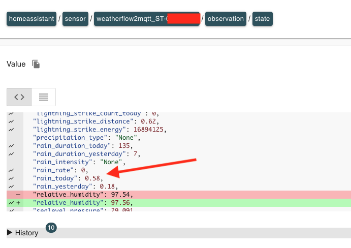 Rainfall today does not much web interface · Issue #237 · briis/hass ...