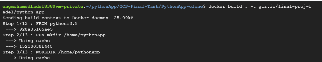 GitHub - mfadel88/GCP-Final-Task: This project to deploy a python application on "GKE ...