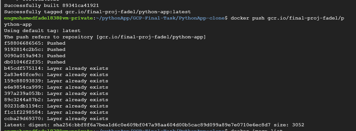GitHub - mfadel88/GCP-Final-Task: This project to deploy a python application on "GKE ...