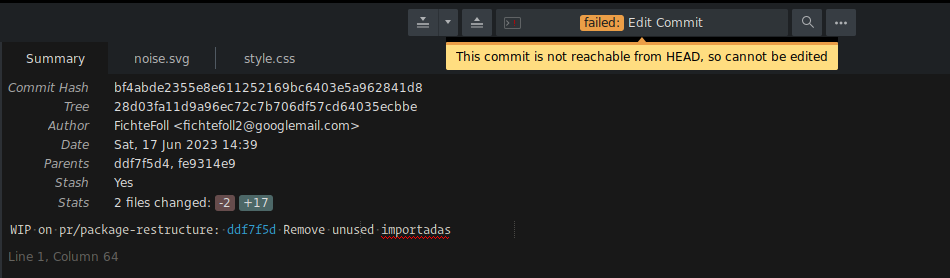 Allow Editing The Message Of A Stash · Issue 1768 · Sublimehq Sublime Merge · Github
