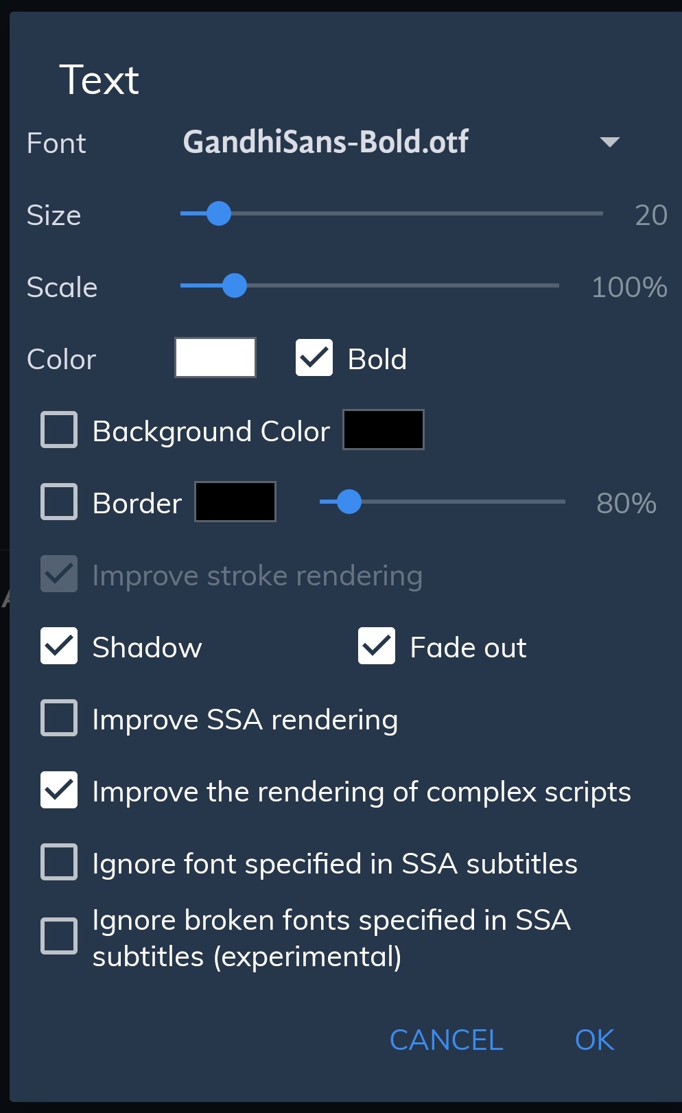 UI subtitle font settings · Issue #495 · mpv-android/mpv-android · GitHub