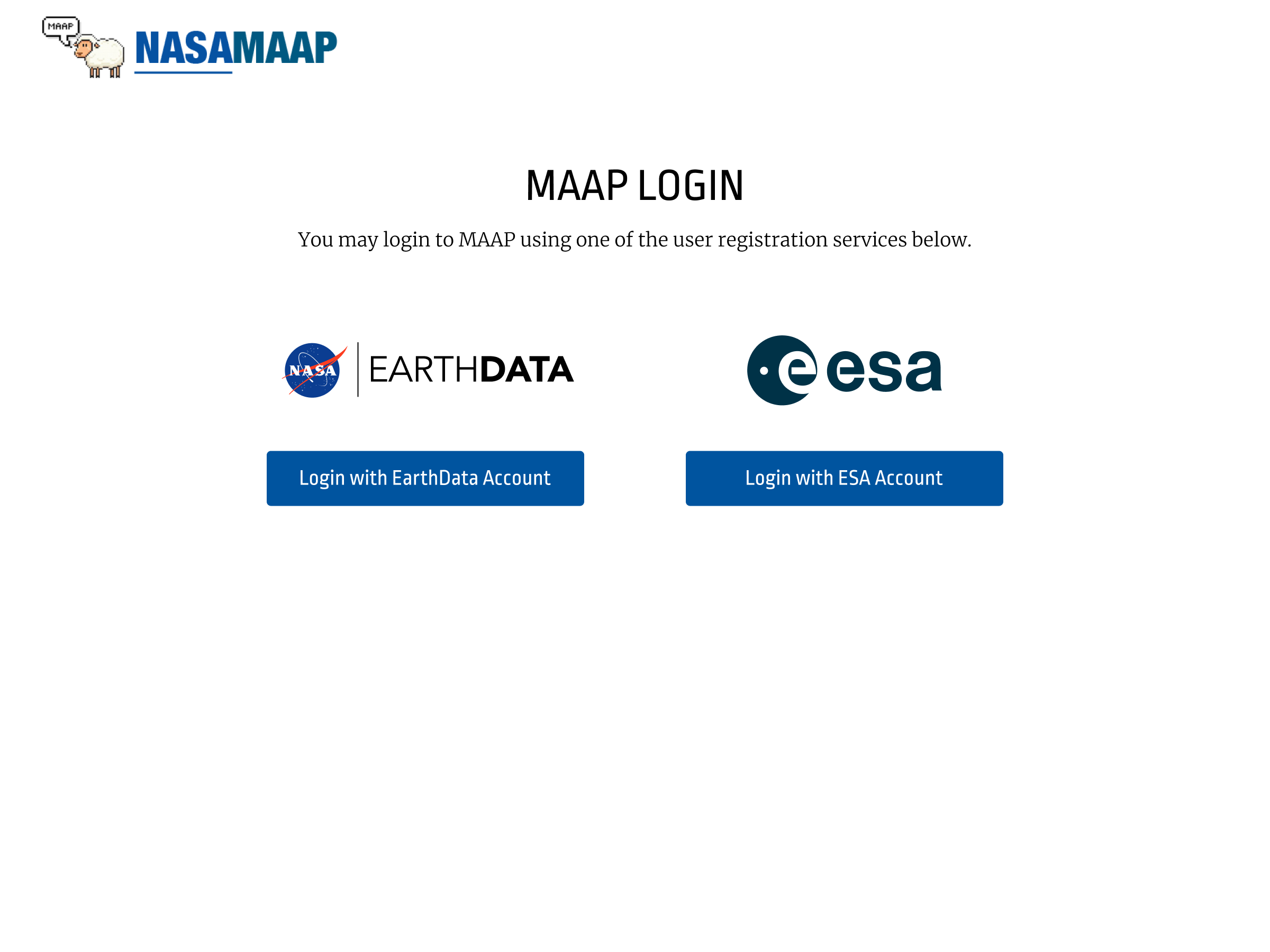 Login/Registration needs extra documentation · Issue #405 · MAAP-Project/Community · GitHub