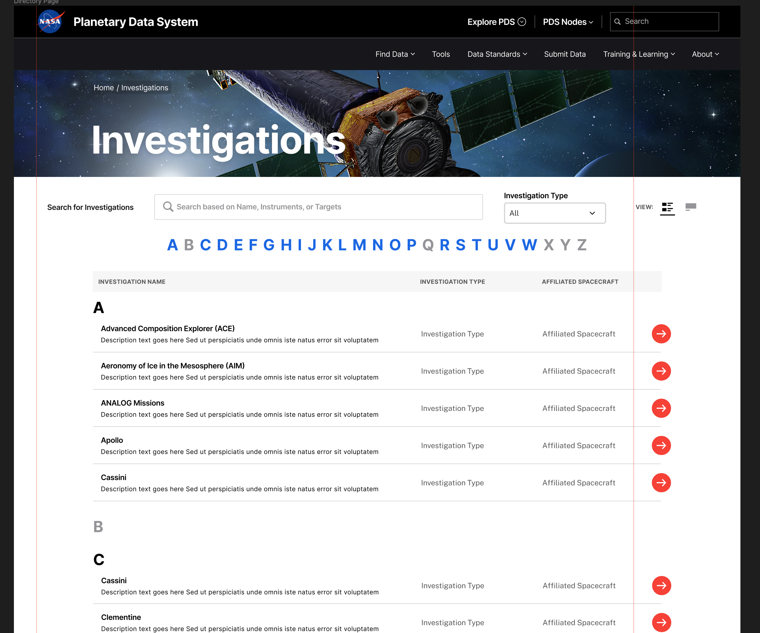 Create An Indexed List Component · Issue 2 · Nasa Pdswds React · Github 4083