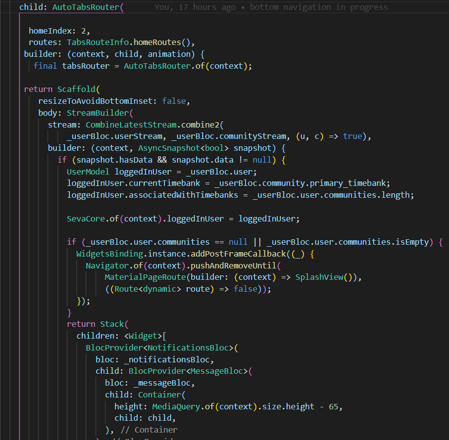 Bottom navigation route is not working · Issue #1113 · Milad-Akarie ...