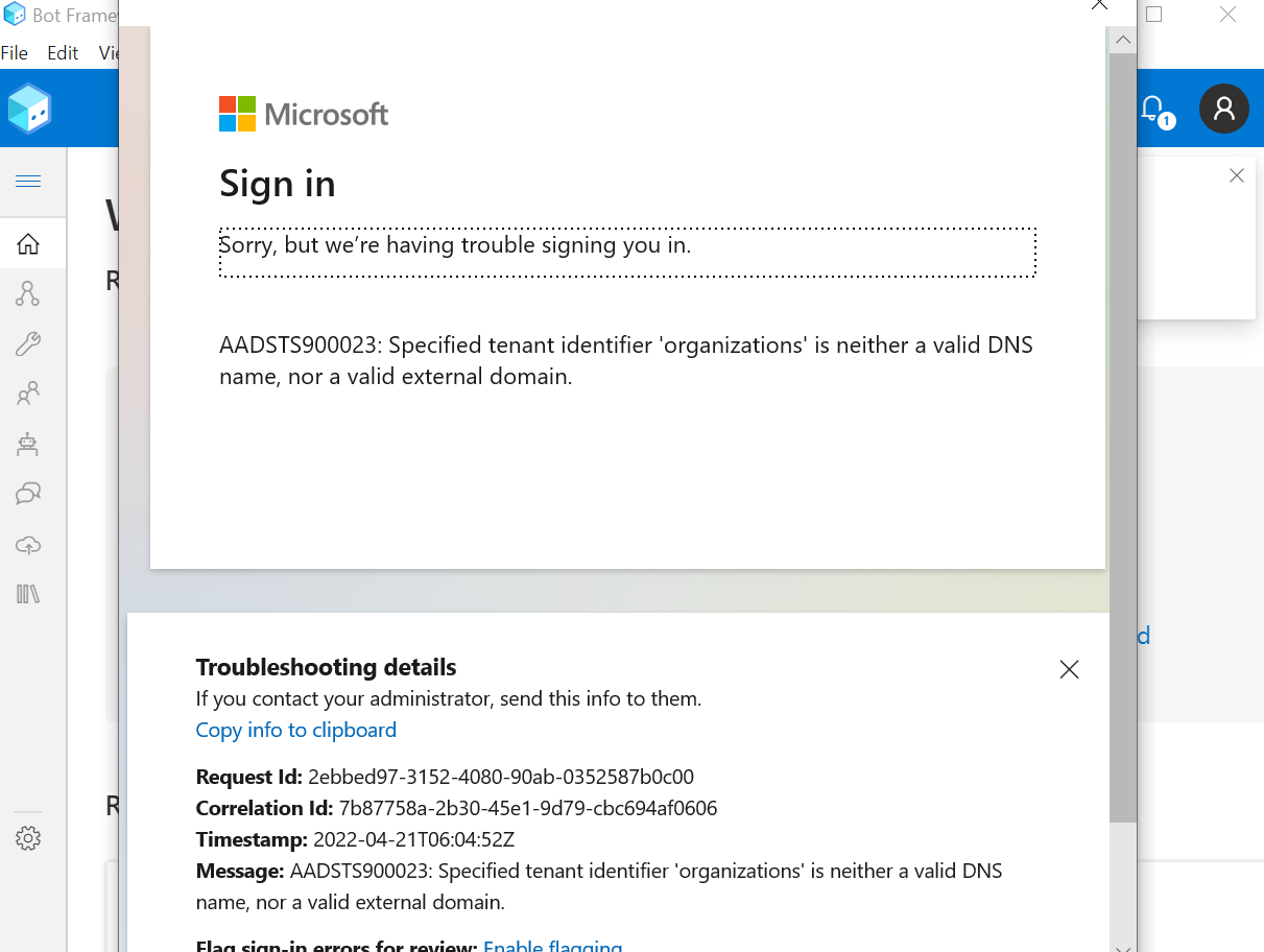 Cannot login to Bot Composer, login icon missing · Issue #9105 · microsoft/BotFramework-Composer ...