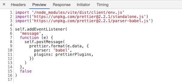 Web Worker Must Use Import Instead Of Importscripts To Work Properly