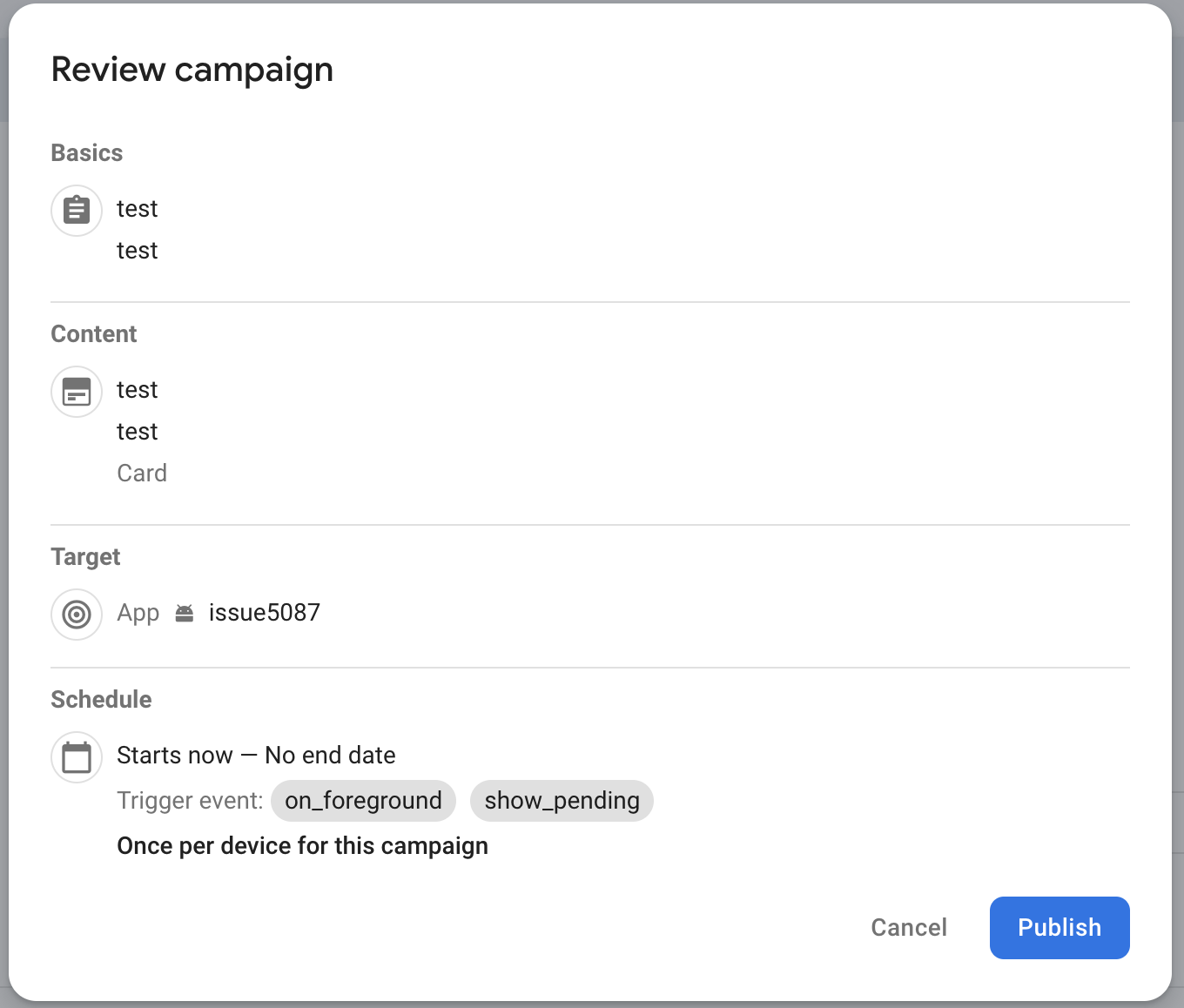 Firebase In App Messaging Not Displaying on Specific Screen · Issue #5087 · firebase/firebase ...