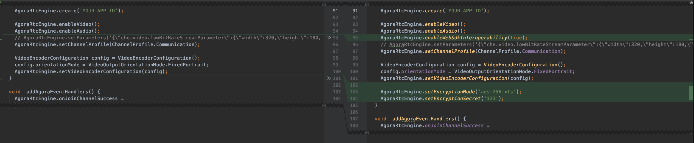 Agora encryption is not working · Issue #127 · AgoraIO-Extensions/Agora-Flutter-SDK · GitHub