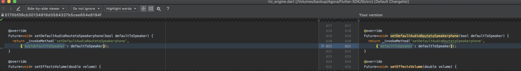 ios simulator crashed when calling setDefaultAudioRoutetoSpeakerphone ...