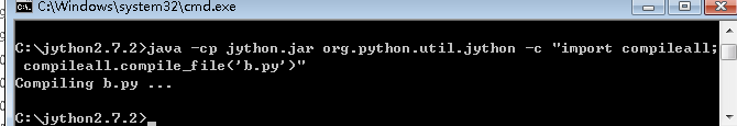 How To Compile A Jar File From A Py Script · Issue 202 · Jythonjython · Github