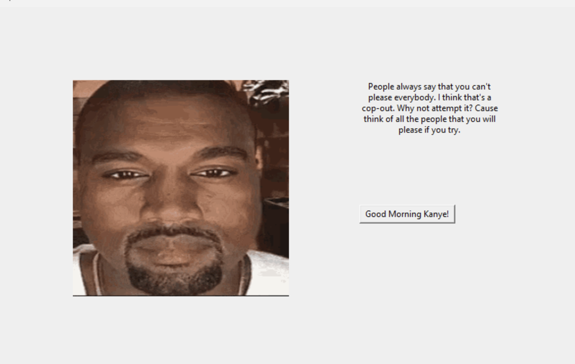 GitHub - gitTanzj/GoodMorningKanye: A simple python app made with ...
